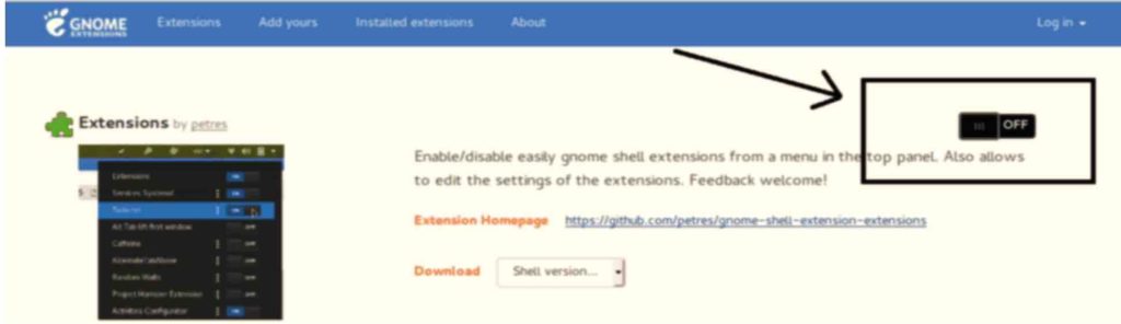 How to install GNOME Shell Extensions in Ubuntu