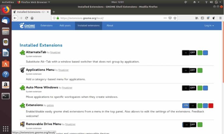 How To Install Gnome Shell Extensions In Ubuntu