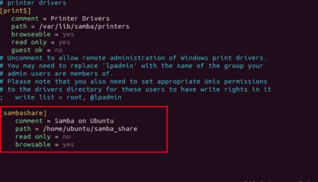 How to install Samba on Ubuntu