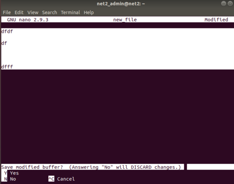 How to edit a text in Linux using Nano - A beginner’s guide