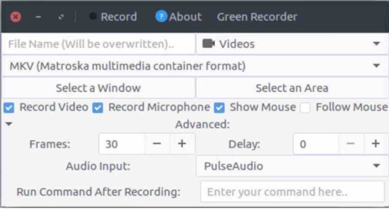 Five best screen recorders for Linux