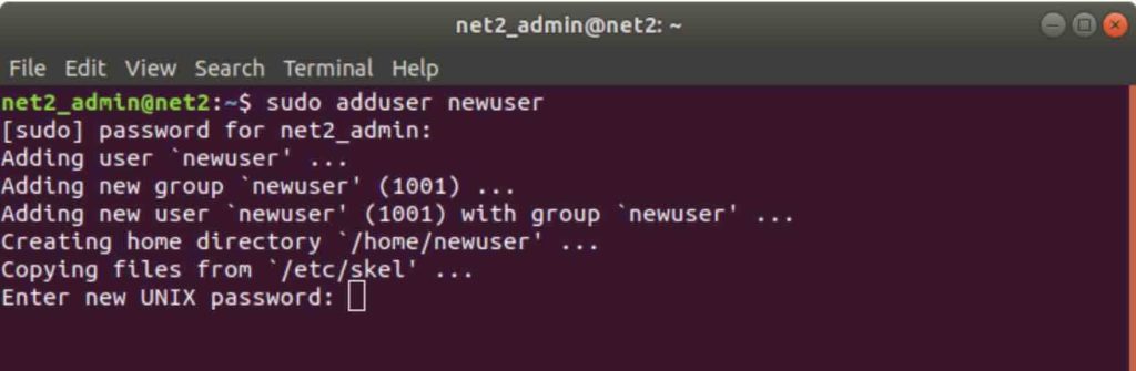 How to add and delete users on Ubuntu/Debian