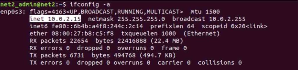 How to find your IP address in Linux