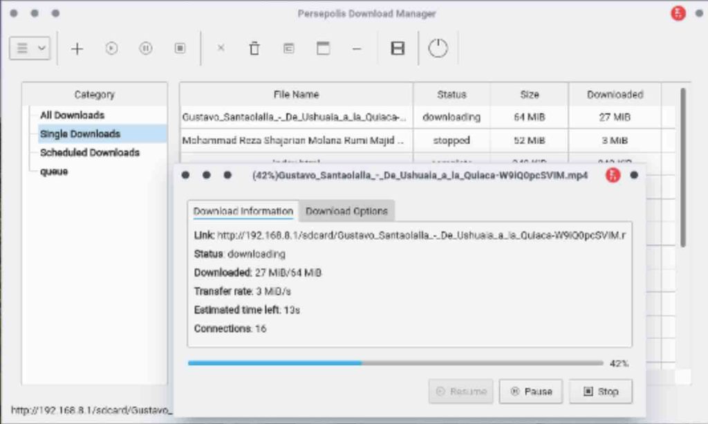 Best download managers for Linux Ubuntu/Debian