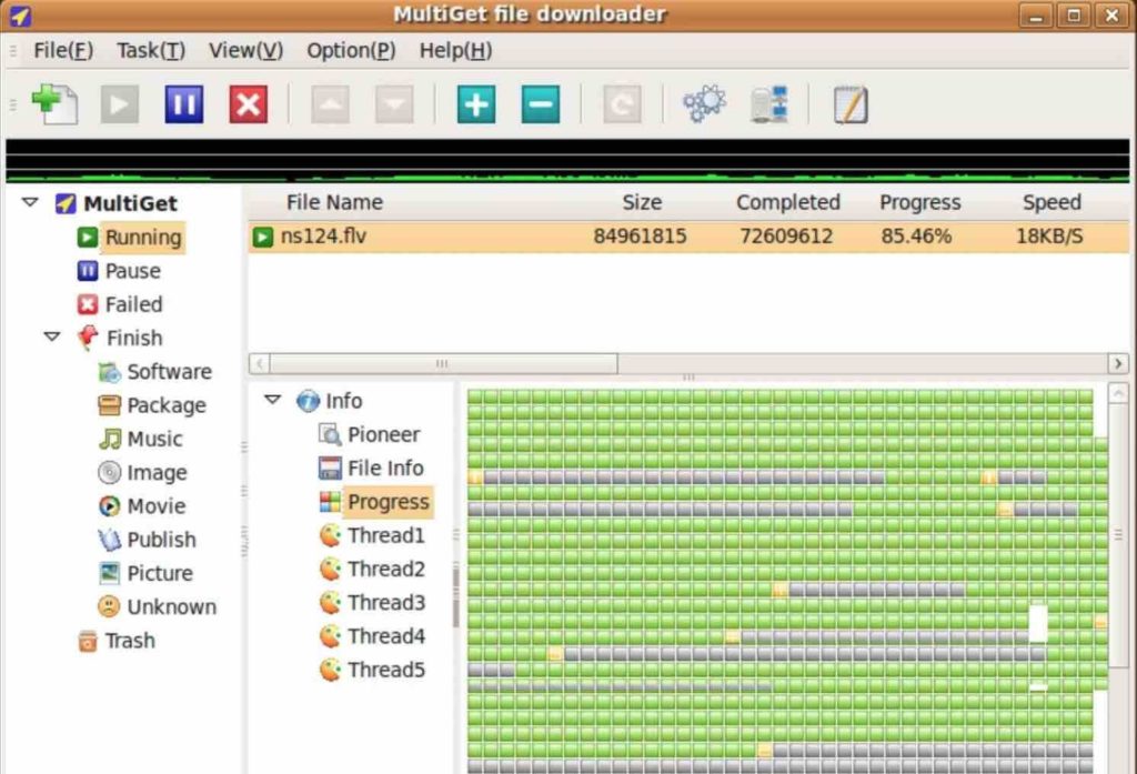 Best download managers for Linux Ubuntu/Debian
