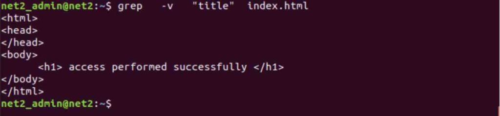 How to use grep command in Linux