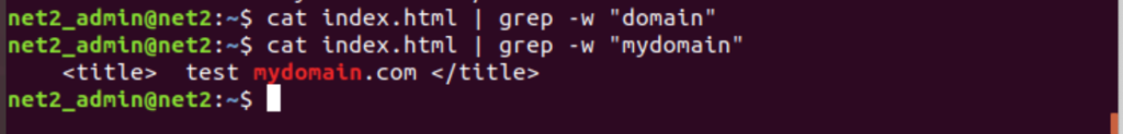 How to use grep command in Linux