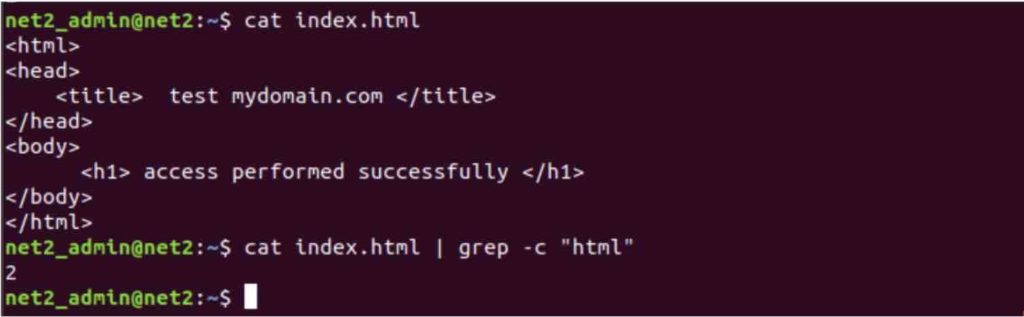How to use grep command in Linux
