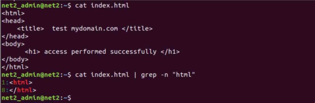 How to use grep command in Linux