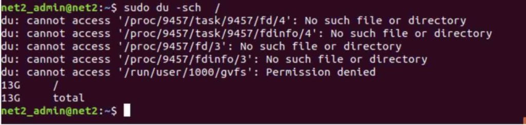 How To Find The Size Of A File Or Directory On Linux Using Du And Ncdu 