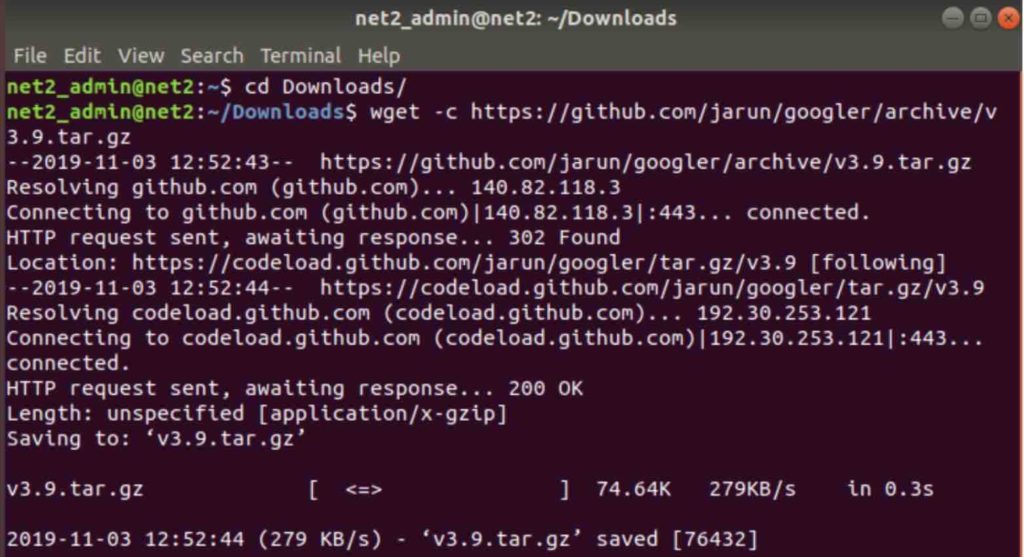 How to Google search from Linux terminal - Build your own search engine