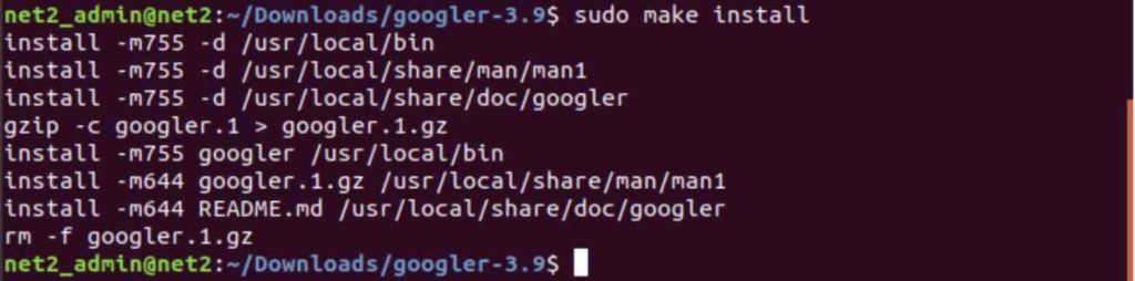How to Google search from Linux terminal - Build your own search engine