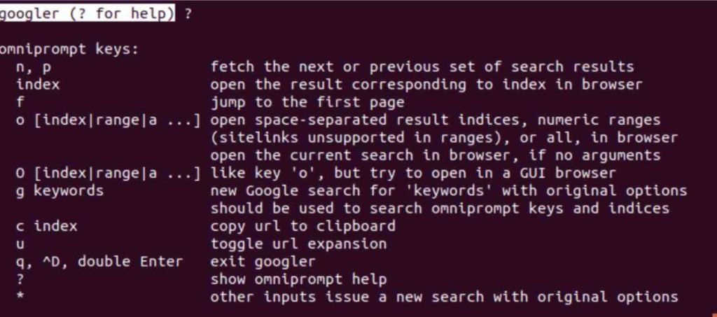 How to Google search from Linux terminal - Build your own search engine