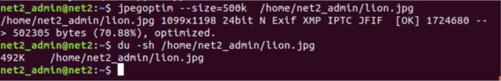 How to compress JPEG or PNG images in Linux using the terminal