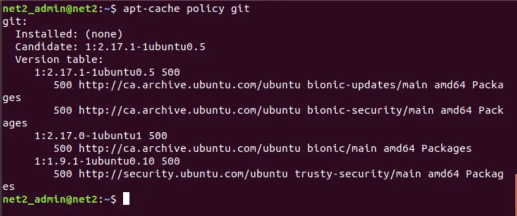 How To Check A Package Version Before Installation In Linuxubuntu