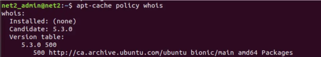 How to check a package version before installation in Linux/Ubuntu