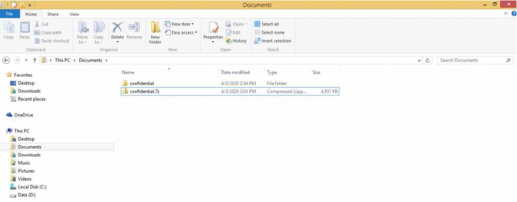 How to password protect a folder in Windows 10
