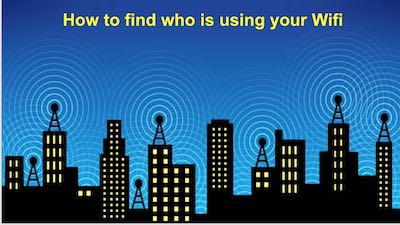 How to find out who is using your wifi