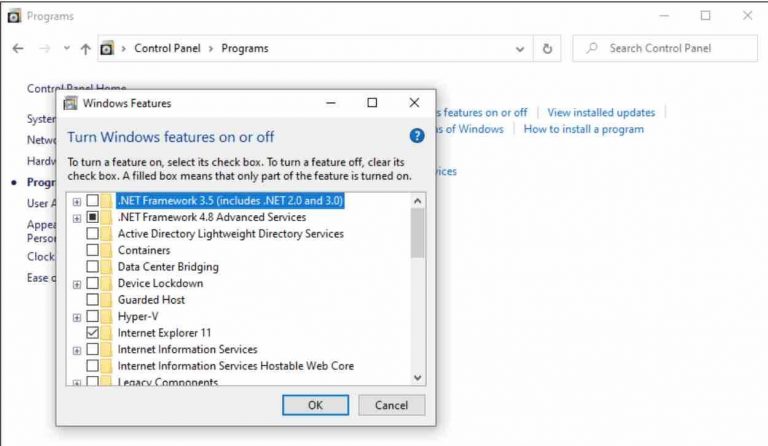 How to remove Internet Explorer in Windows 10