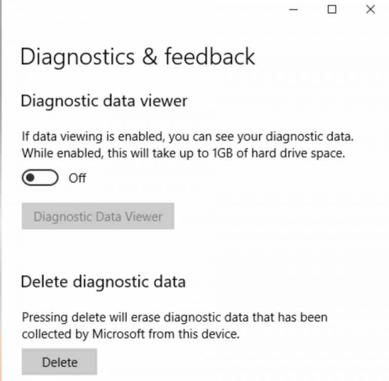 How to stop data collection by Microsoft on Windows 10