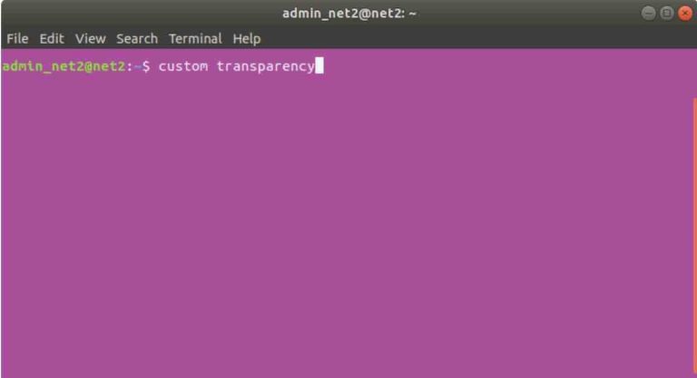 How to change font type and size in Ubuntu terminal