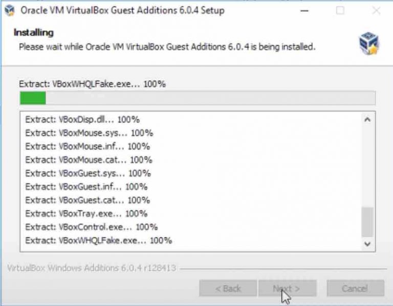 How to add guest features to your Virtualbox on Windows 10