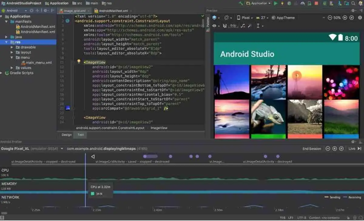 Verstehen Kommunikationsnetzwerk Inkompetenz Android Studio Ubuntu 