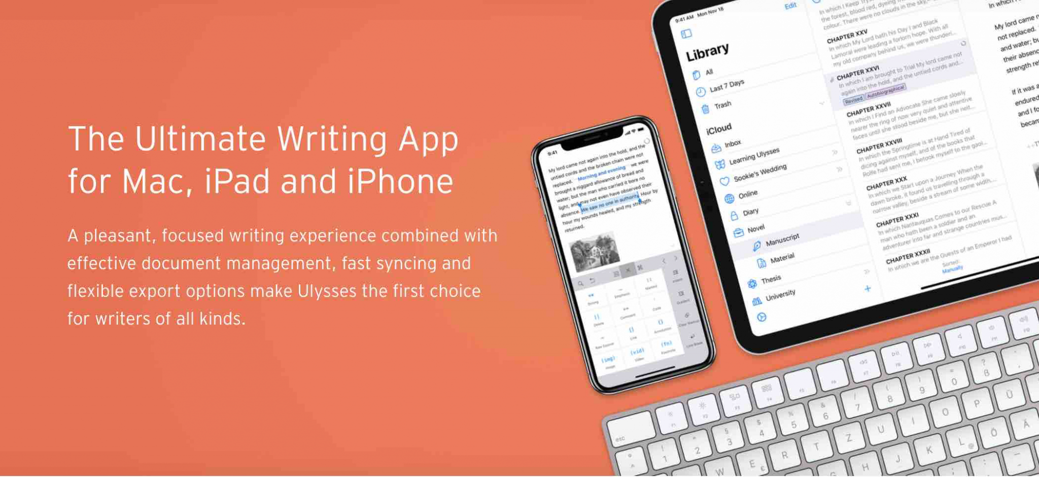 Best 9 writing Apps for iOS