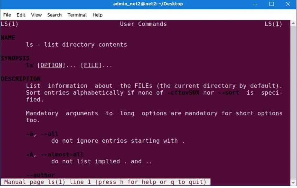 How to display a colored man pages in Ubuntu 20.04