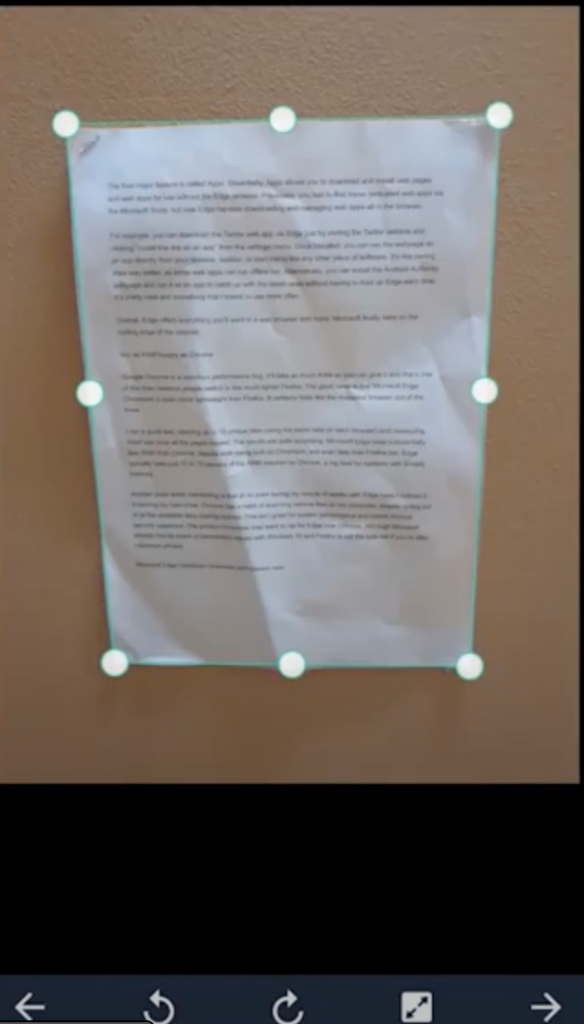 How to scan documents with your mobile phone