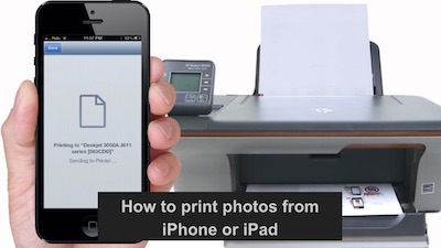 How to print photos from iPhone or iPad
