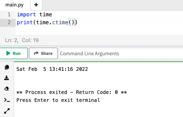 How To Get The Timestamp In Python