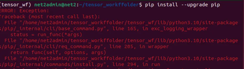 How To Install Tensorflow On Ubuntu 2204