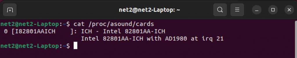 How to display your sound card details using the terminal on Ubuntu 22.04