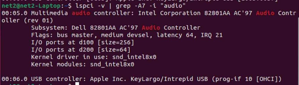 How to display your sound card details using the terminal on Ubuntu 22.04