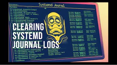 How to clear systemd journal Logs