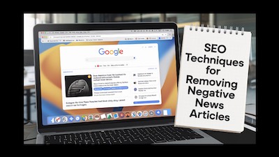 How to Remove Negative News Articles from Google Using SEO